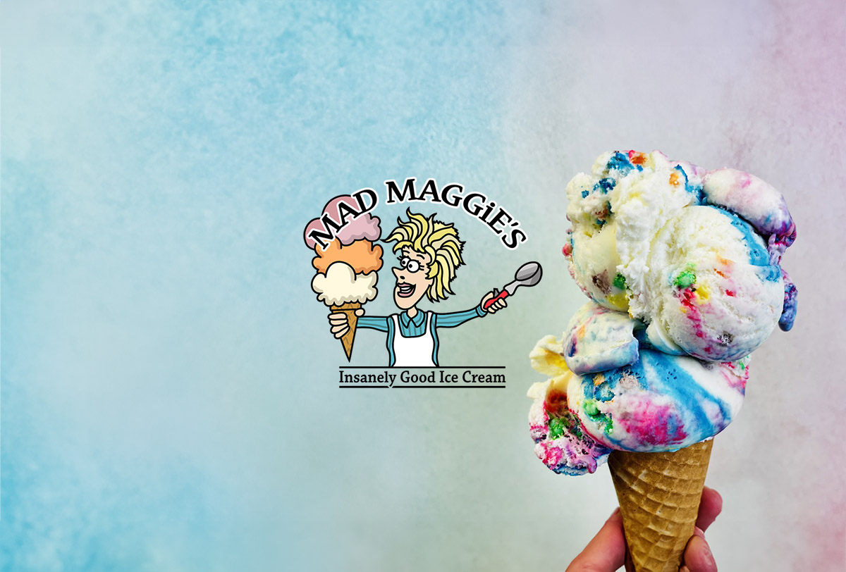Mad Maggie's Ice Cream - About