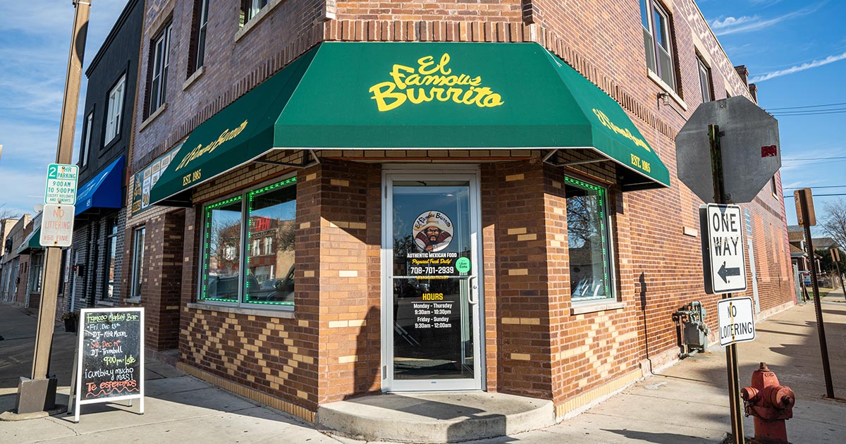 El Famous Burrito - Food Menu