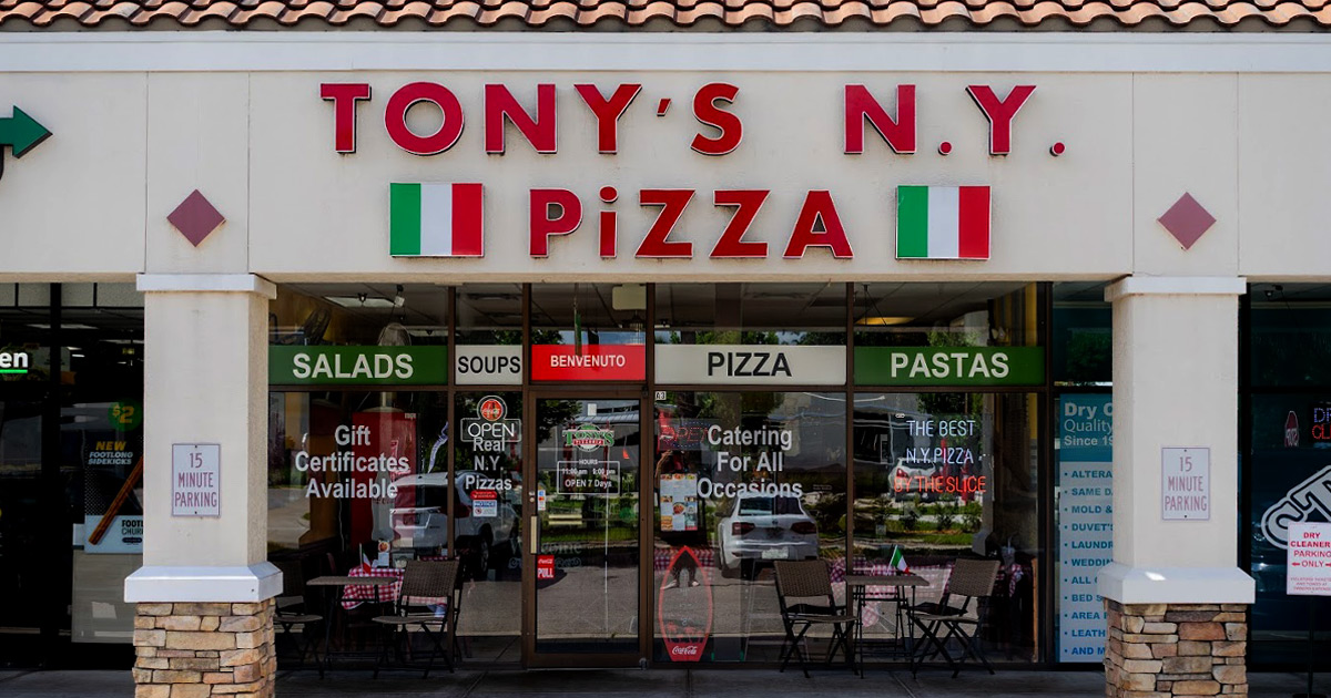 Tony's NY Pizza - Events