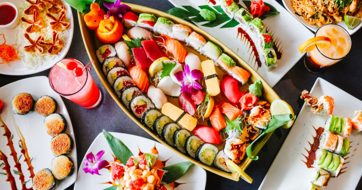 Sushi House Asian Food & Bar - Food Menu