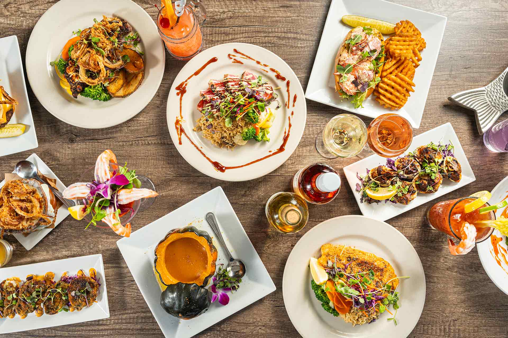 Jerry and The Mermaid - Food Menu