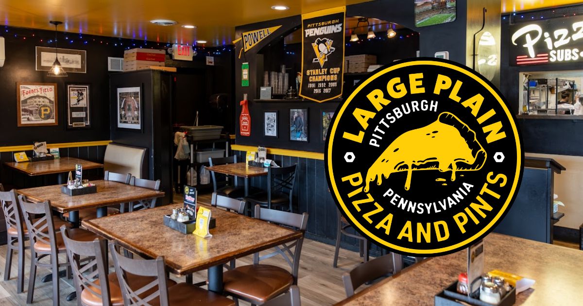 Large Plain Pizza and Pints - Specials