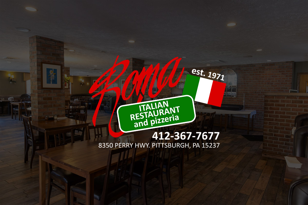 Roma Italian Restaurant - Food Menu