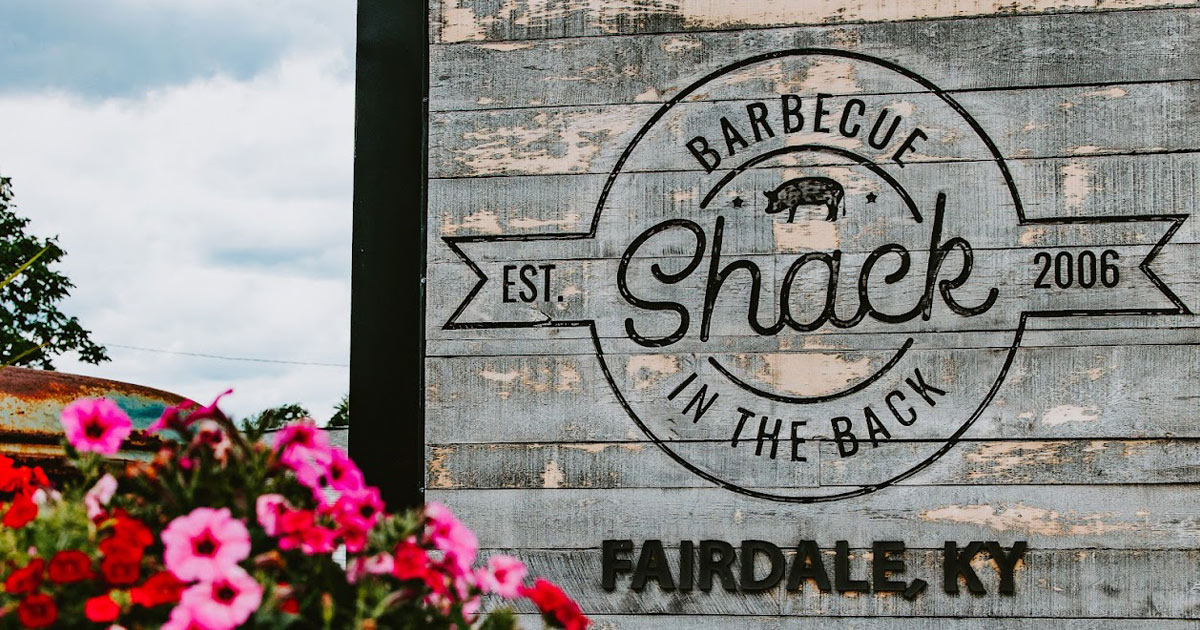 Shack in The Back BBQ - Food Menu