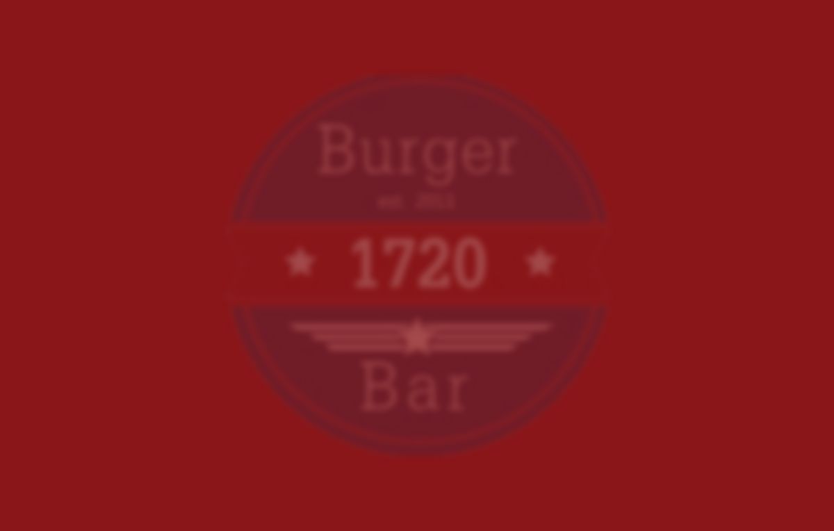 1720 Burger Bar - Food Menu