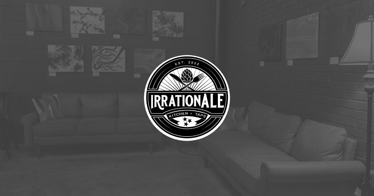 Irrationale Kitchen+Taps - Food Menu