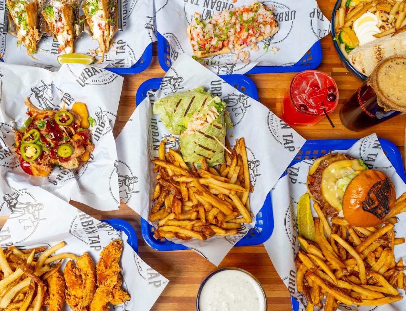 Urban Tap Distillery & Restaurant - Food Menu