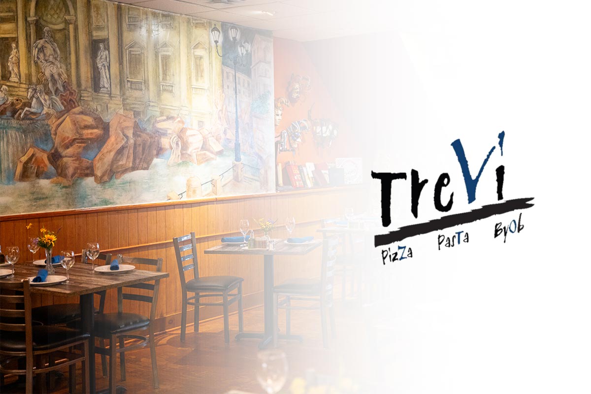 TreVi Pizza Pasta BYOB - Food Menu
