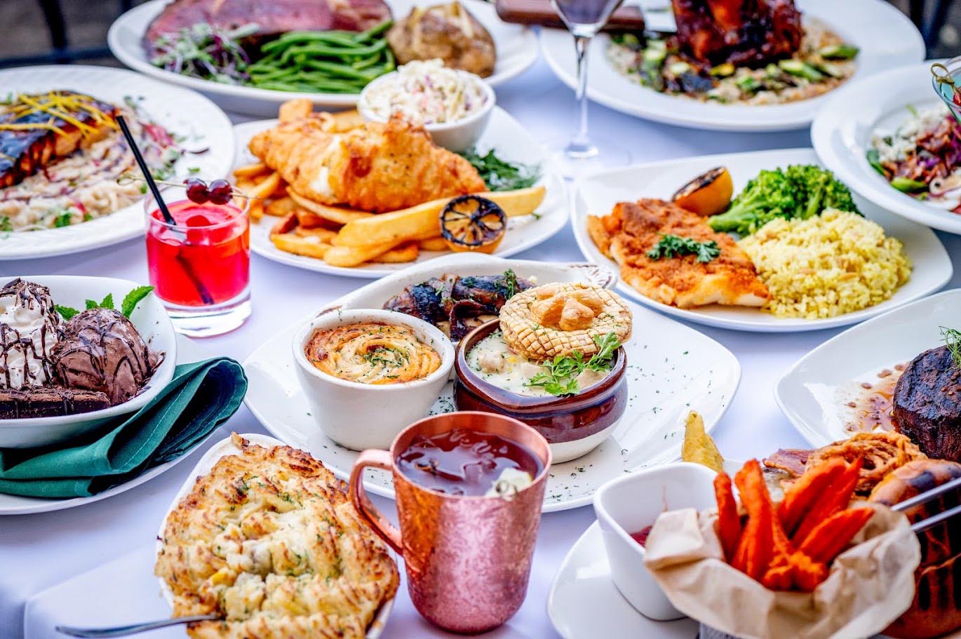 Emerald Rose - Food Menu