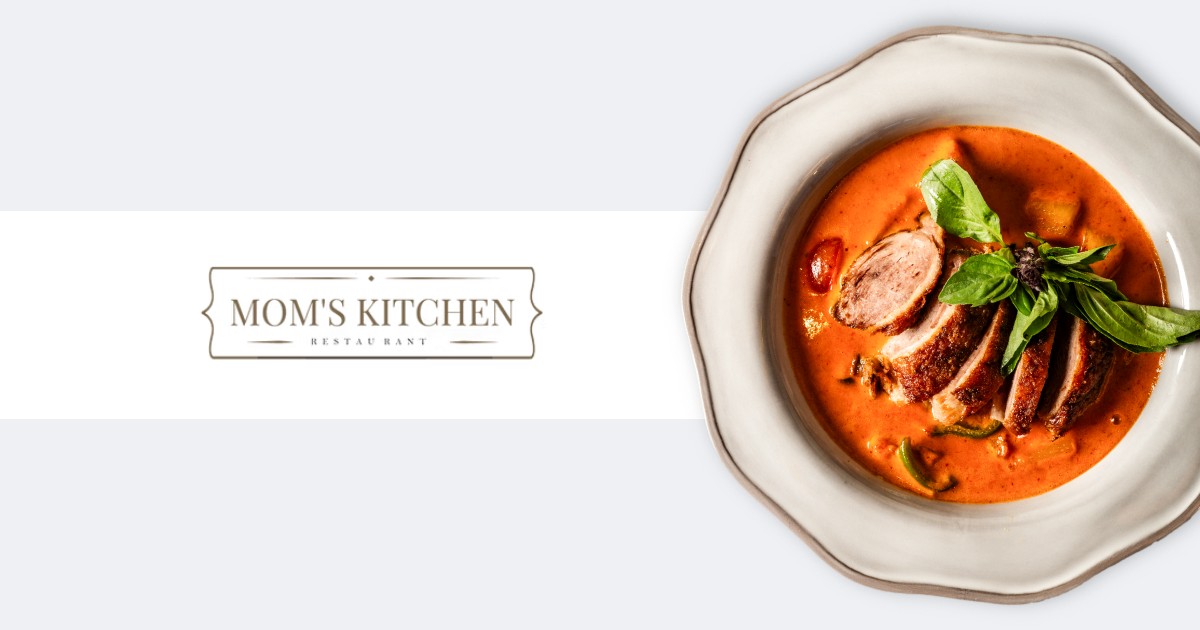 Mom's Kitchen - Food Menu