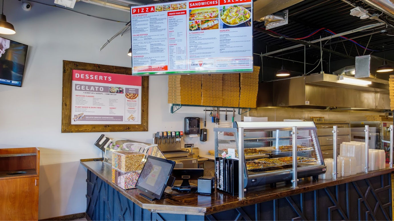 Local Pizzeria - Food Menu