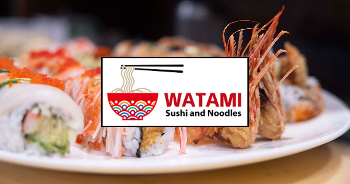 Watami Sushi & Noodles - Food Menu