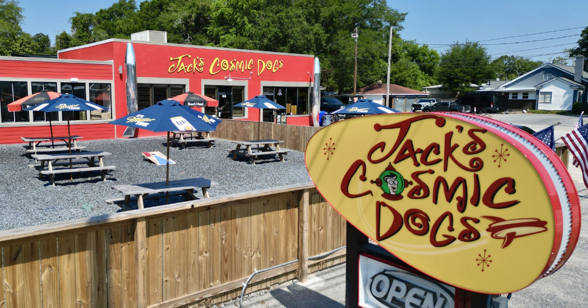 Jack's Cosmic Dogs - Food Menu