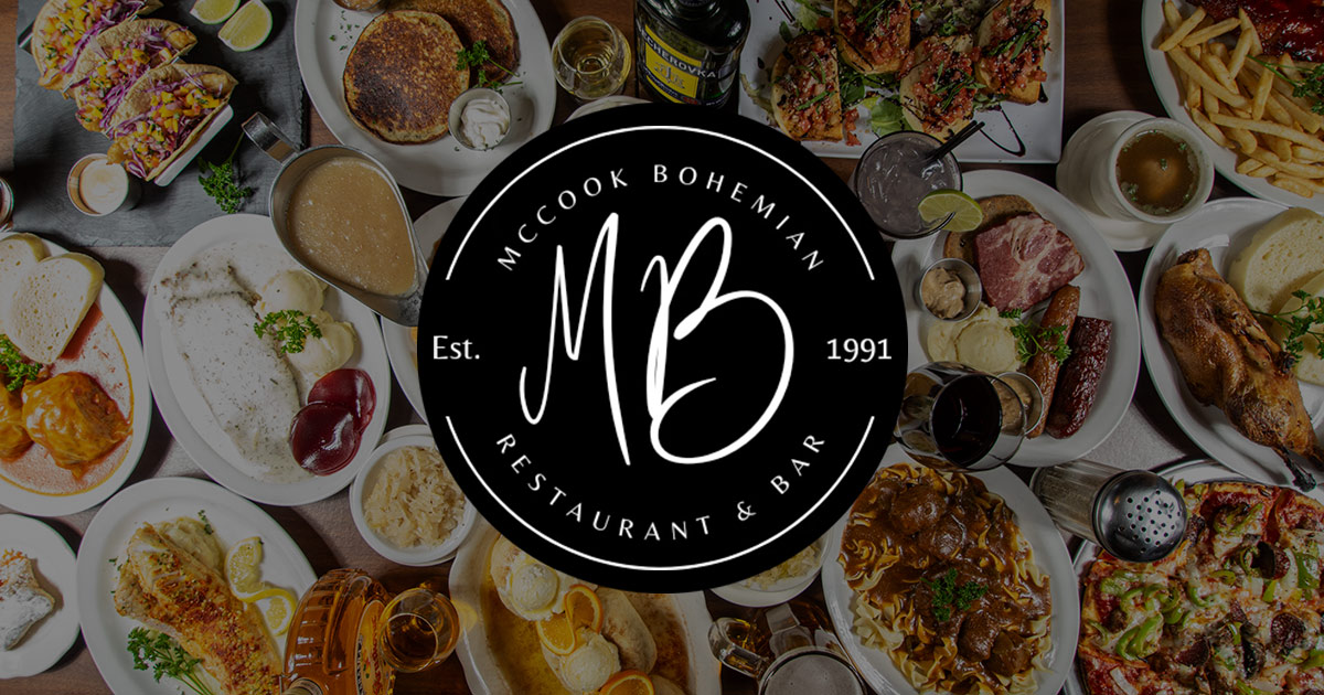 McCook Bohemian Restaurant & Bar - Food Menu