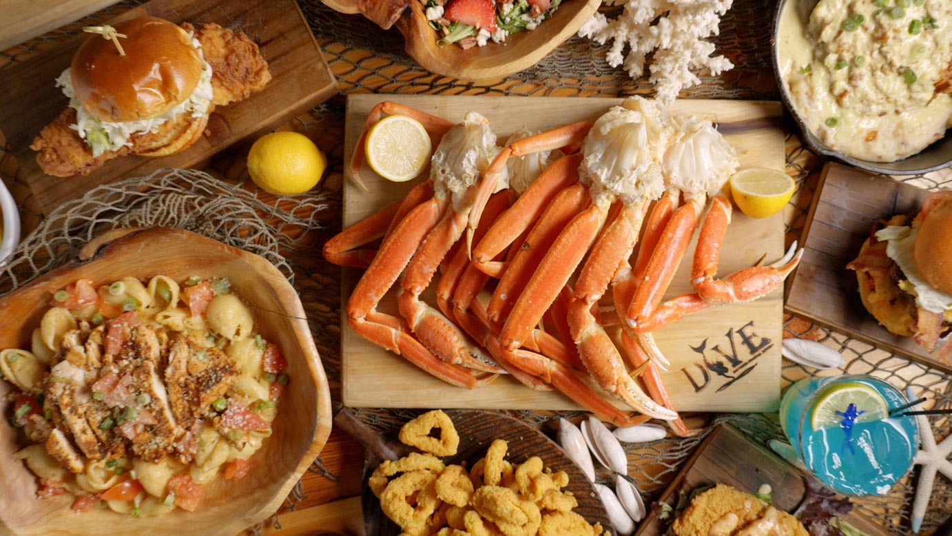 Dive Southern Coastal Kitchen - Food Menu