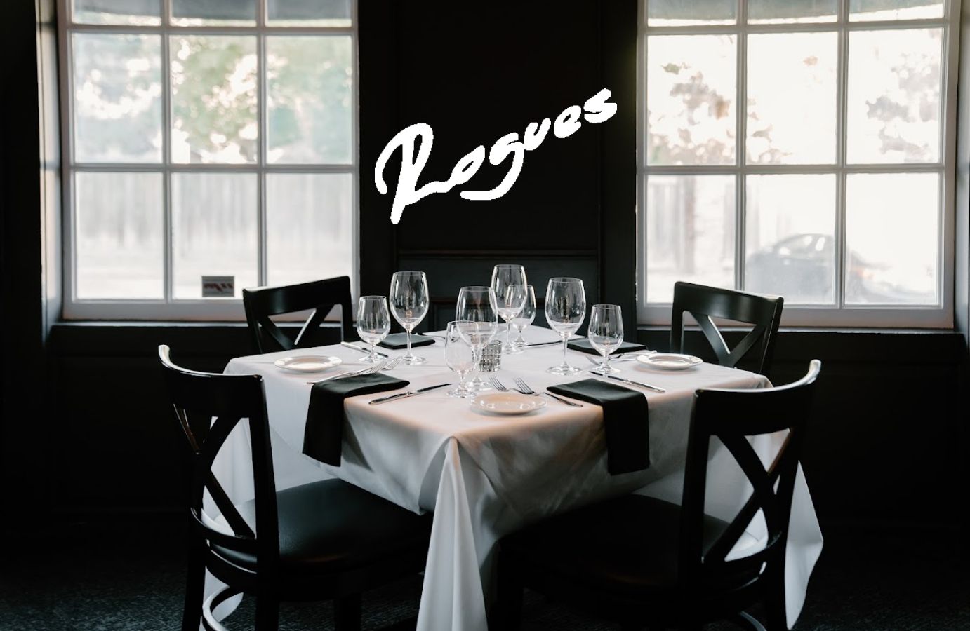 Rogues Restaurant - Food Menu