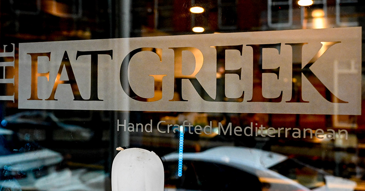 The Fat Greek - Haverhill Food Menu