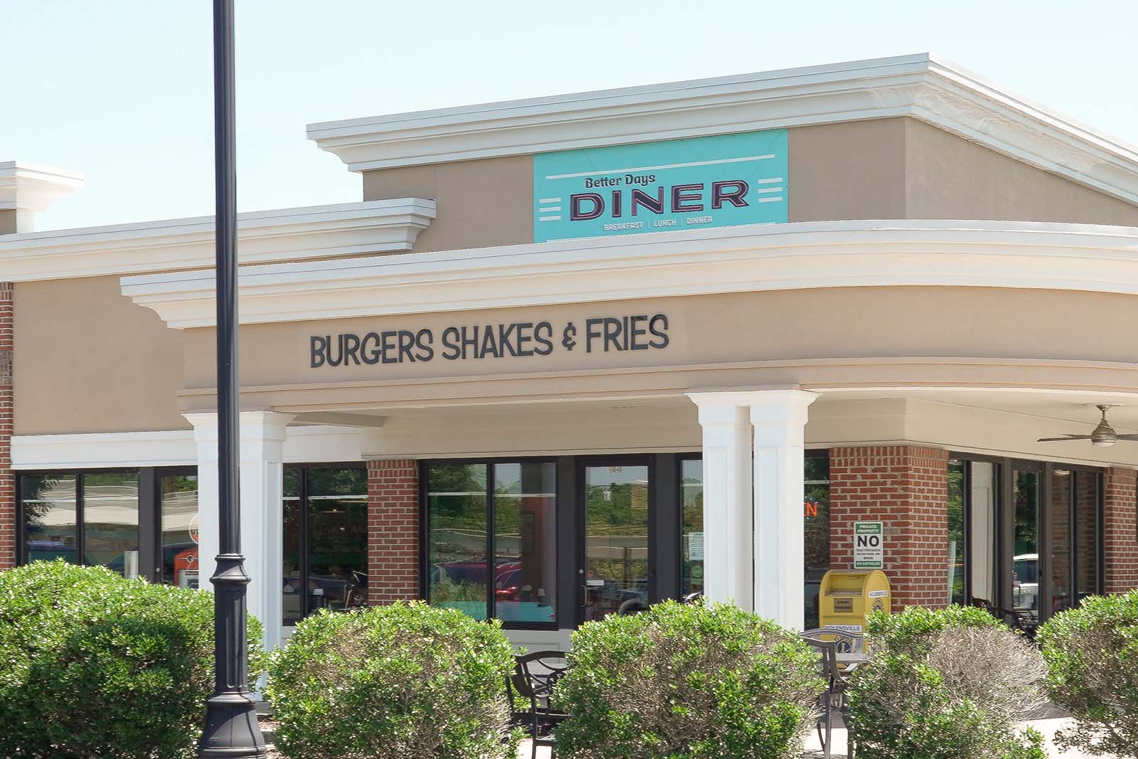 Better Days Diner - Food Menu