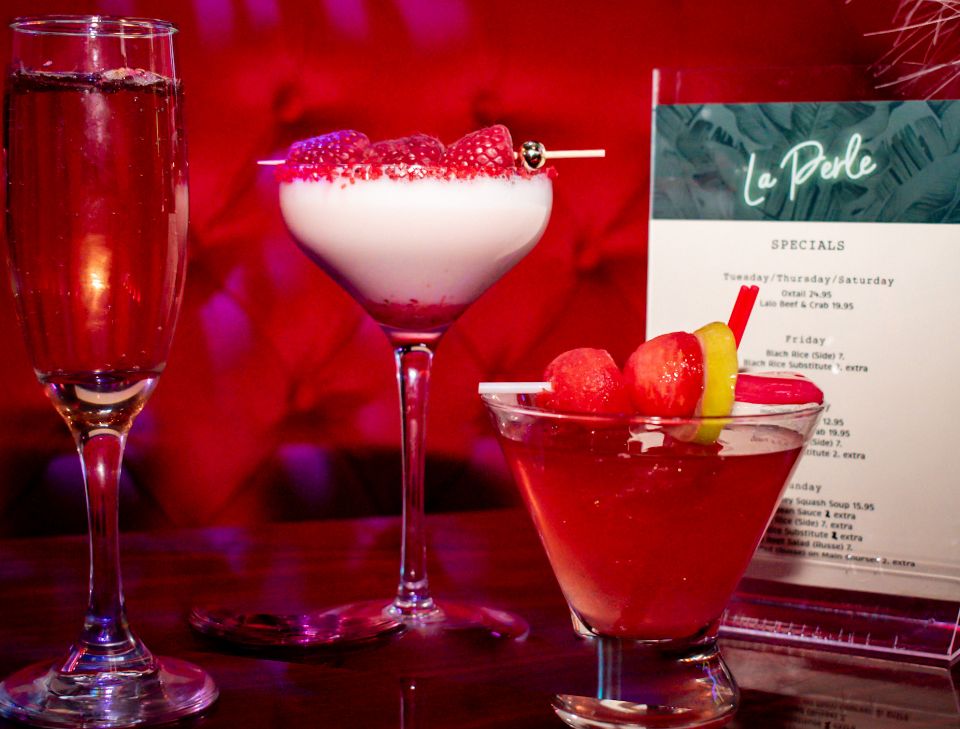 Food Menu | La Perle Restaurant & Lounge