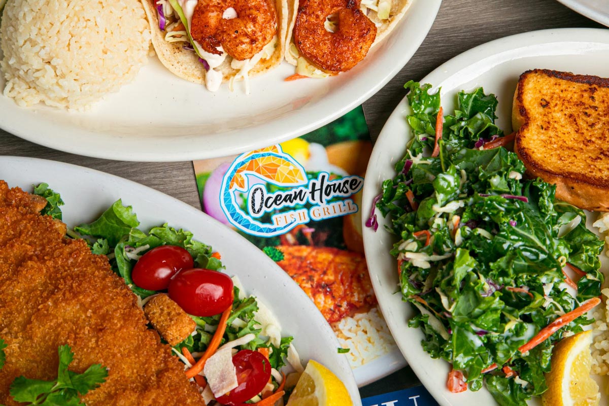 Ocean House Fish Grill - Food Menu