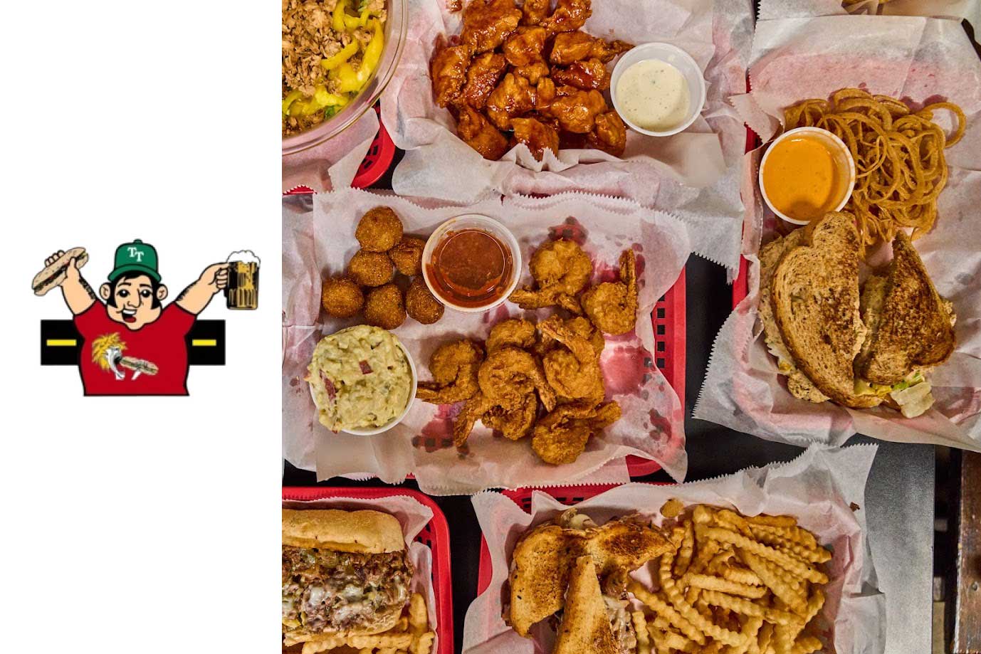 Tubby Tom's Sports Bar and Grill - Food Menu