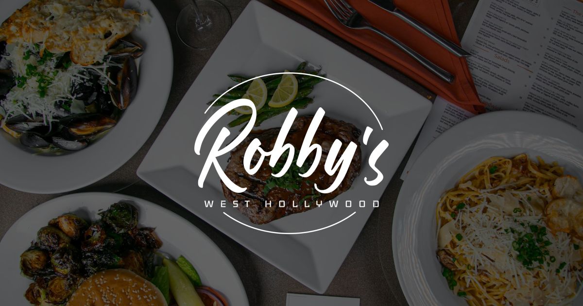 Robby's West Hollywood - Food Menu