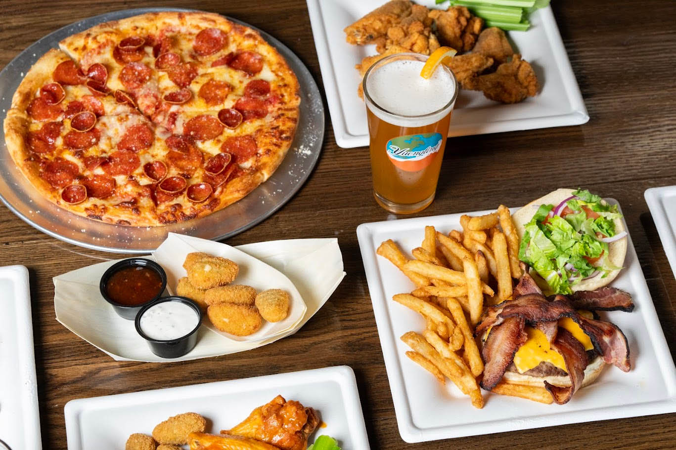 Ridge & Rail - Food Menu