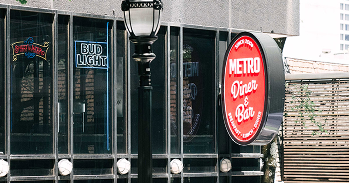 Metro Diner & Bar - Food Menu