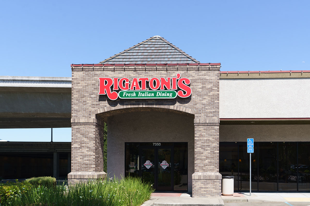 Rigatoni's - Food Menu