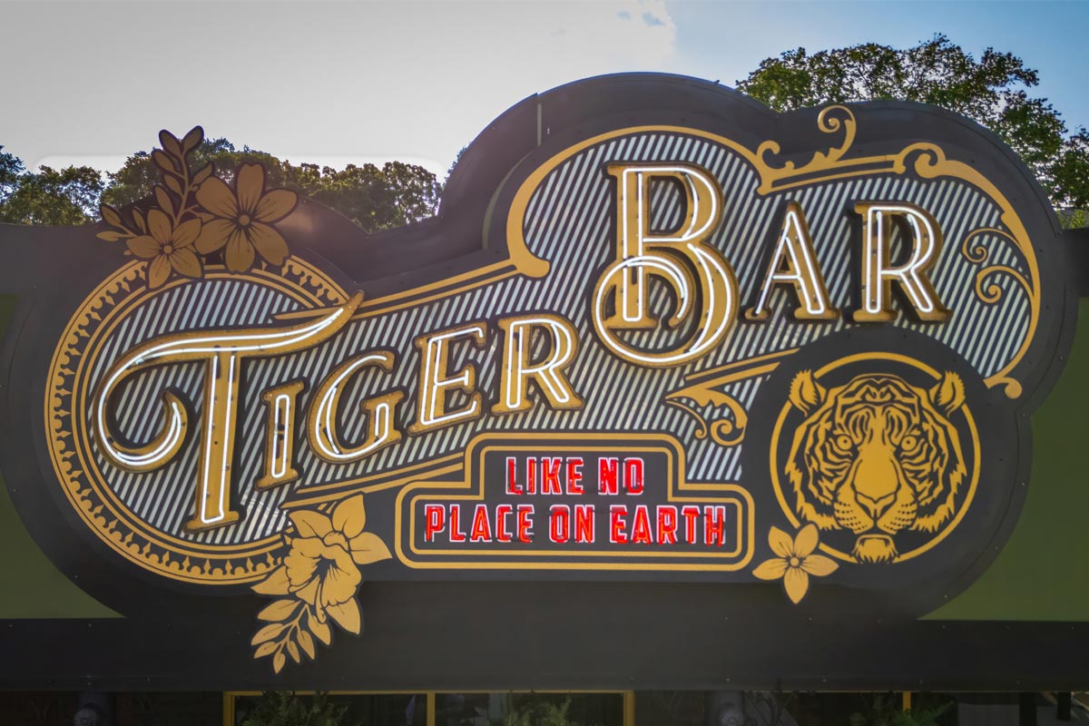Tiger Bar - Food Menu