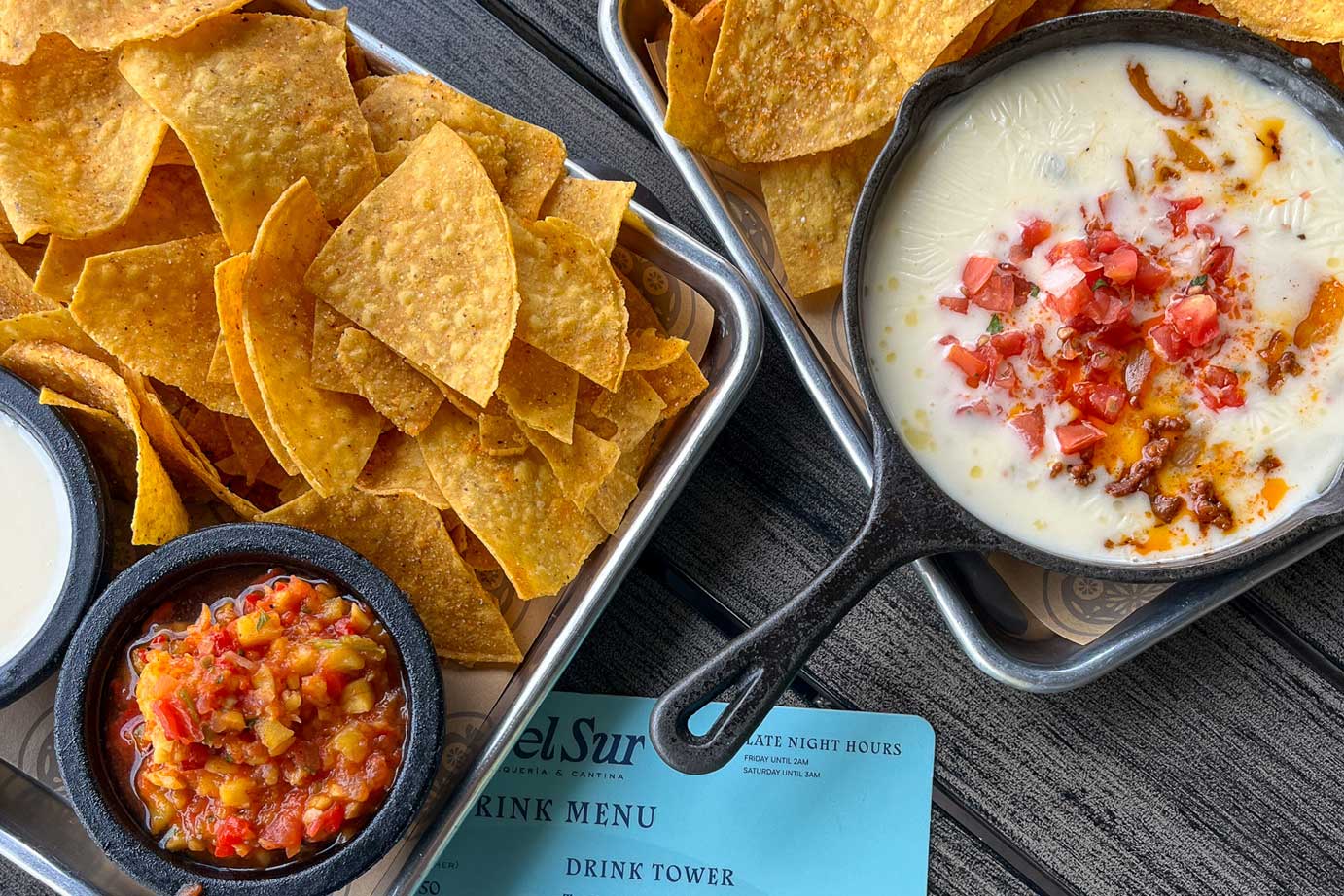 Del Sur Pooler - Food Menu