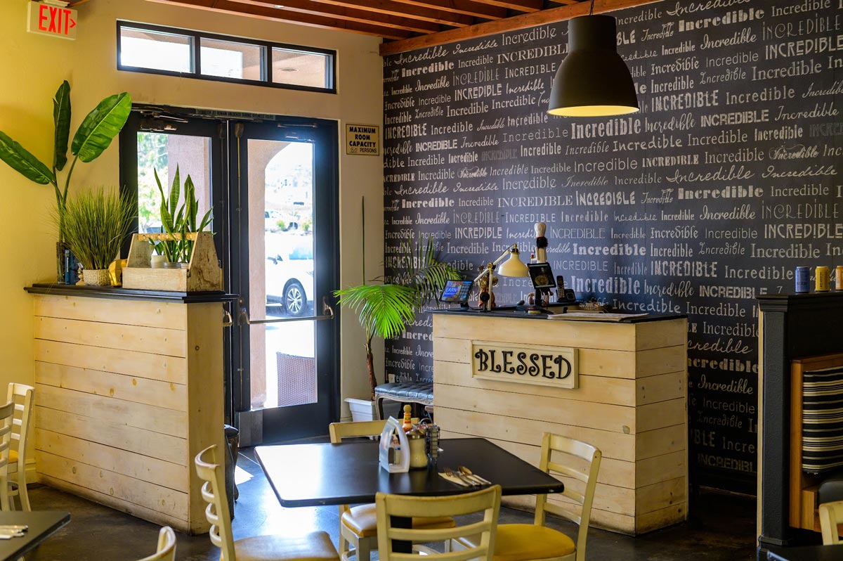 The Incredible Cafe - Food Menu