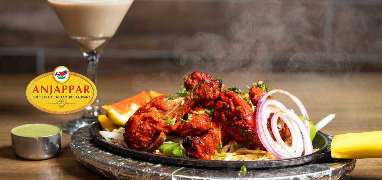 Anjappar Chettinad Indian Restaurant - Durham - Downtown Durham, Durham, NC