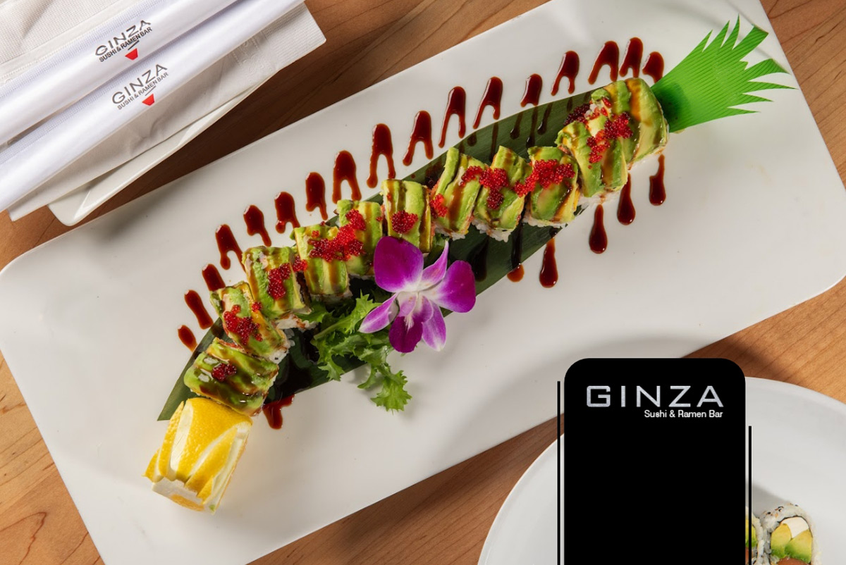 Ginza Sushi & Ramen Bar - About