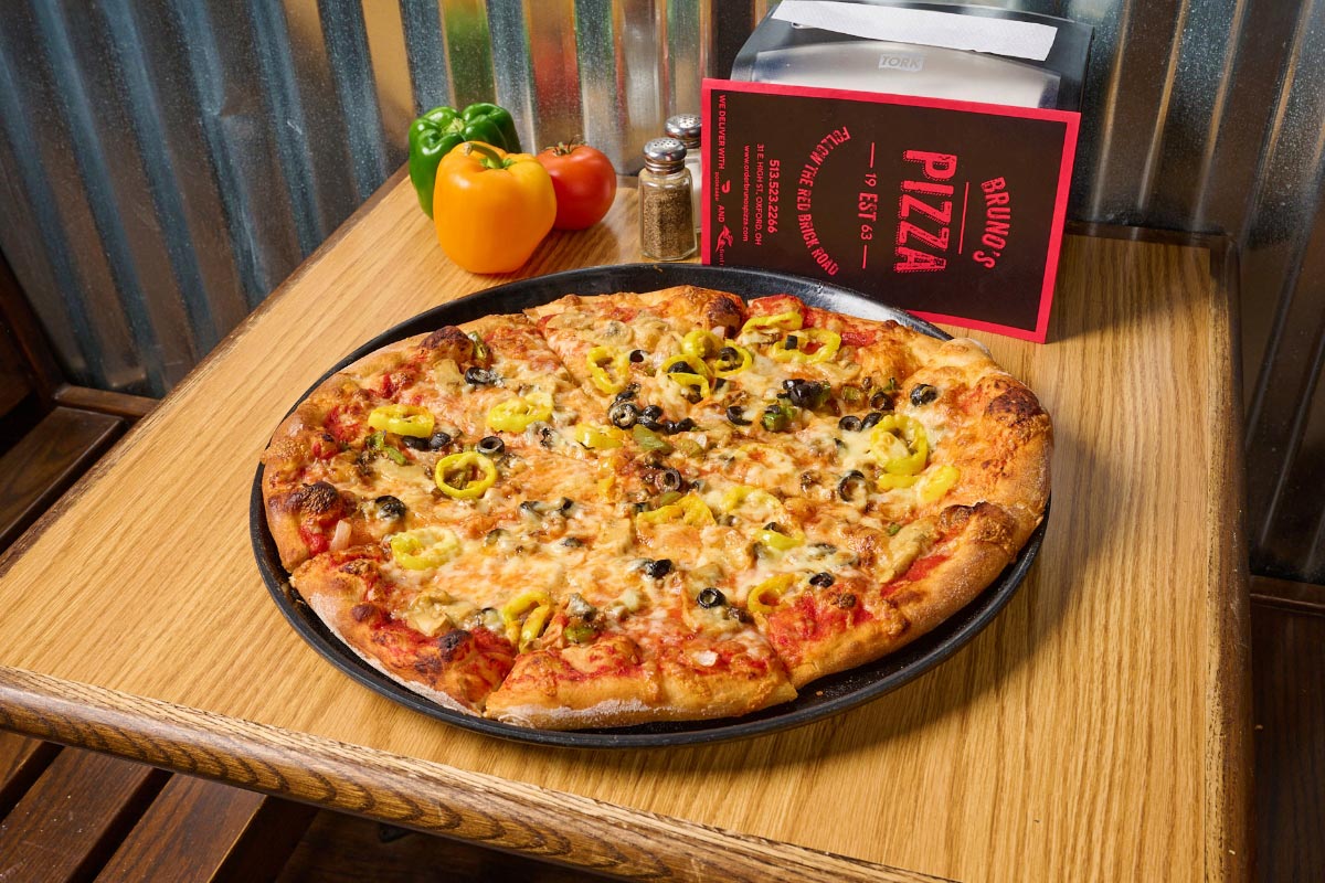 Bruno's Pizza - Food Menu