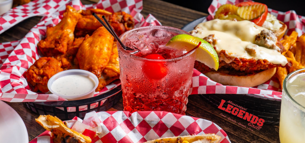 Mississippi Legends Grill - Food Menu