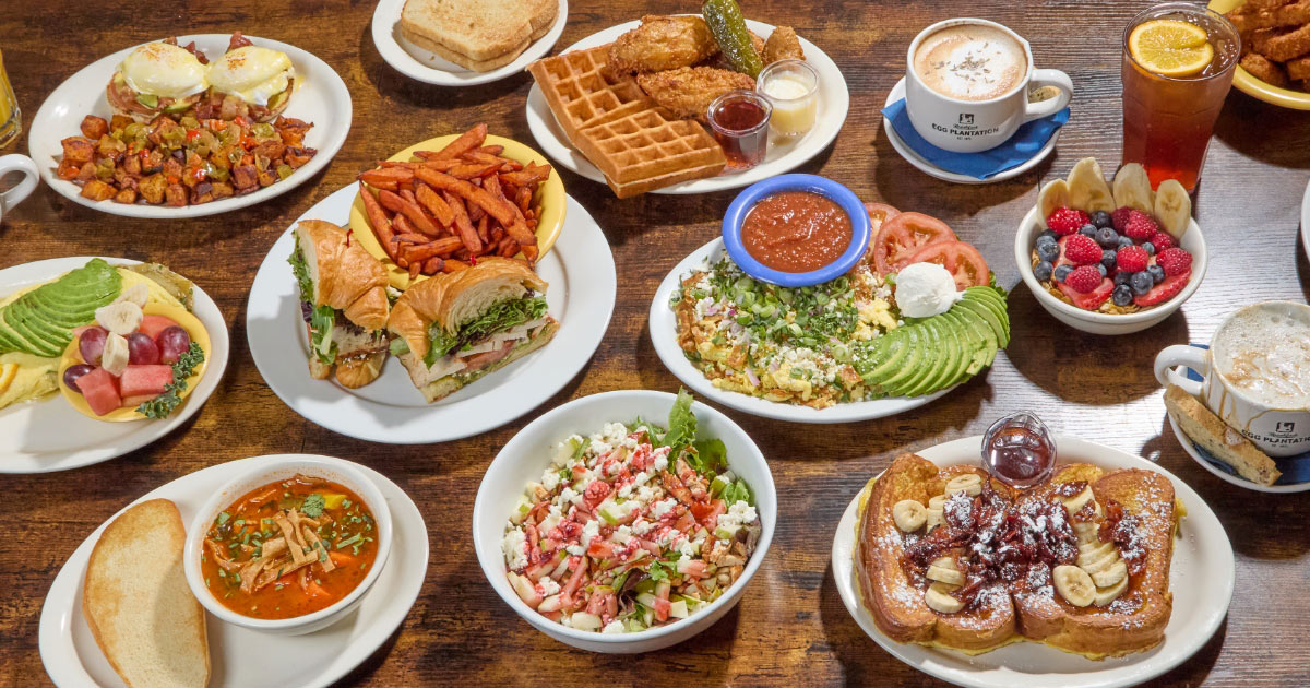 Egg Plantation - Food Menu