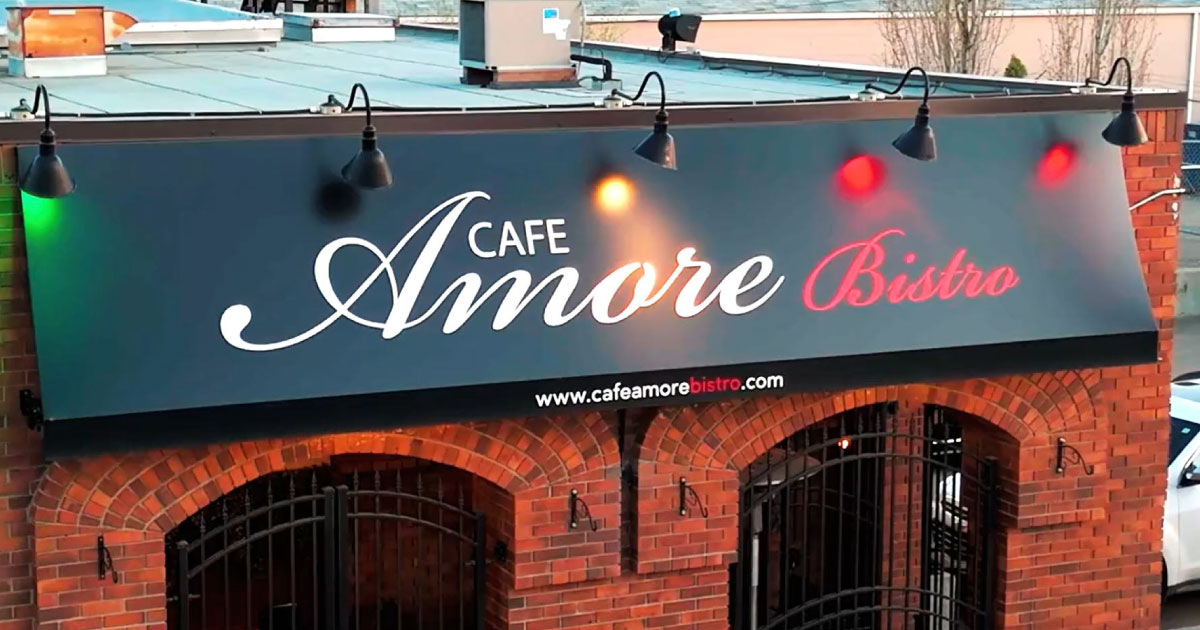 Cafe Amore Bistro - Food Menu