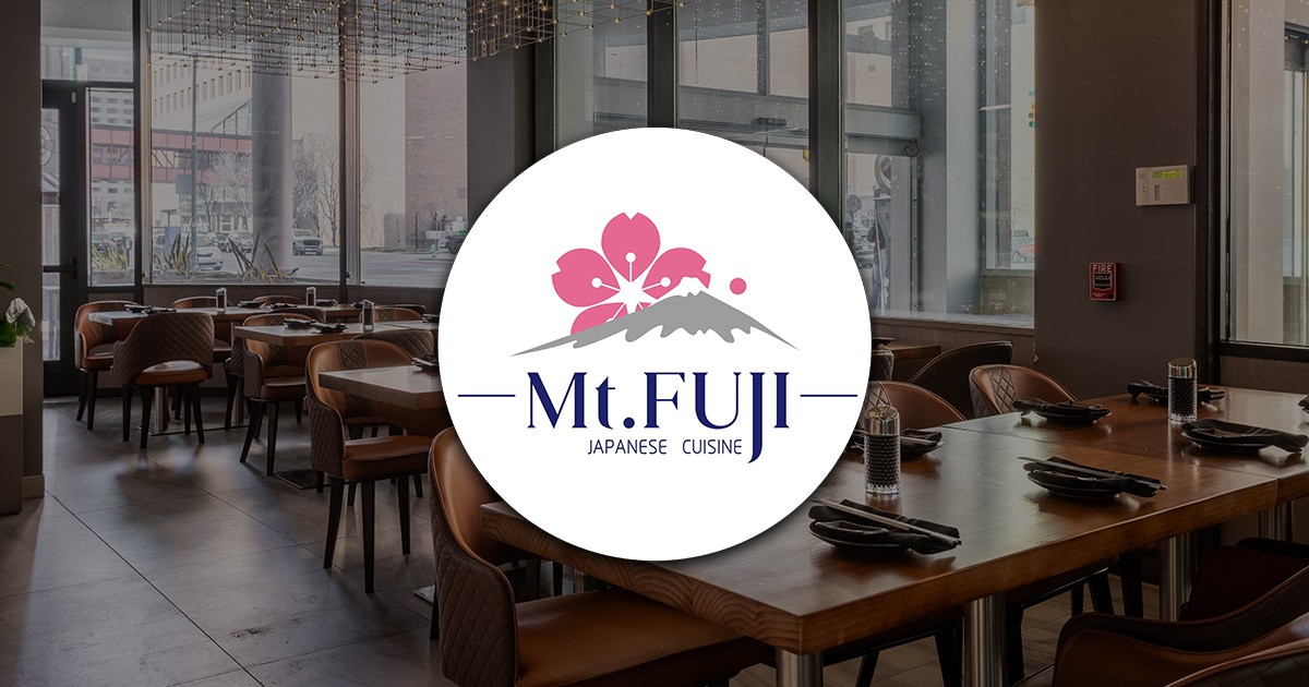 Mt. Fuji - Food Menu