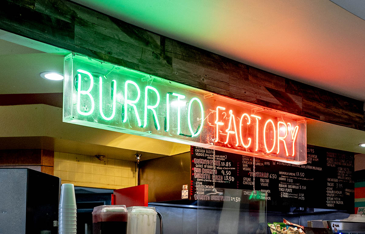 Burrito Factory - Food Menu