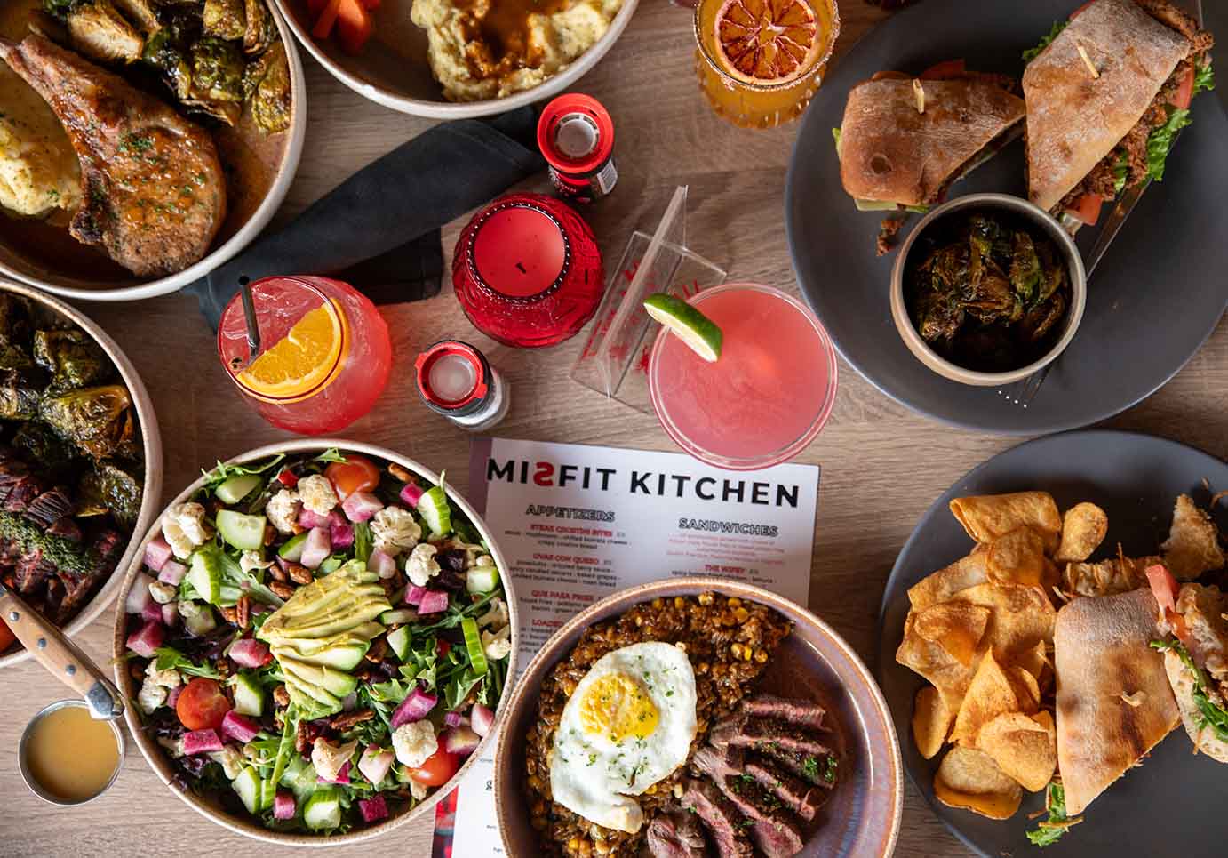 Misfit Kitchen - Food Menu