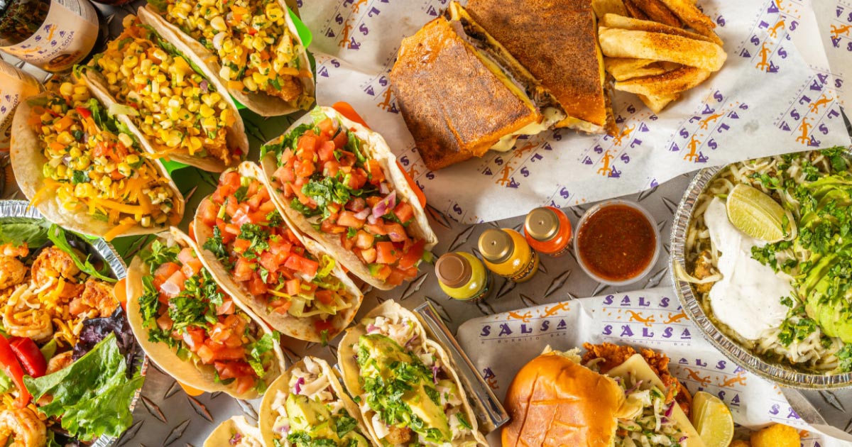 Salsa Salsa A Burrito Bar - Food Menu