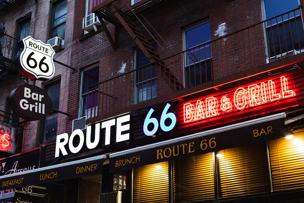 Route 66 Bar & Grill - Hell's Kitchen, New York, NY