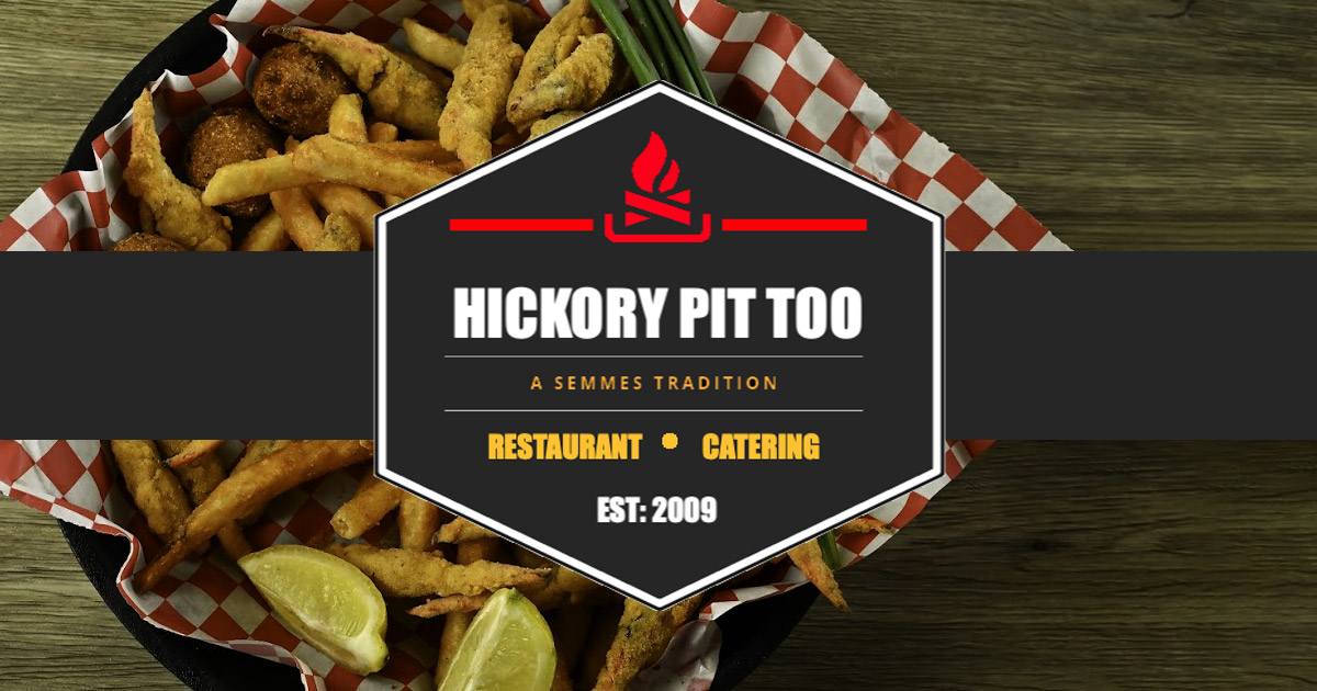 The Hickory Pit Too - Food Menu