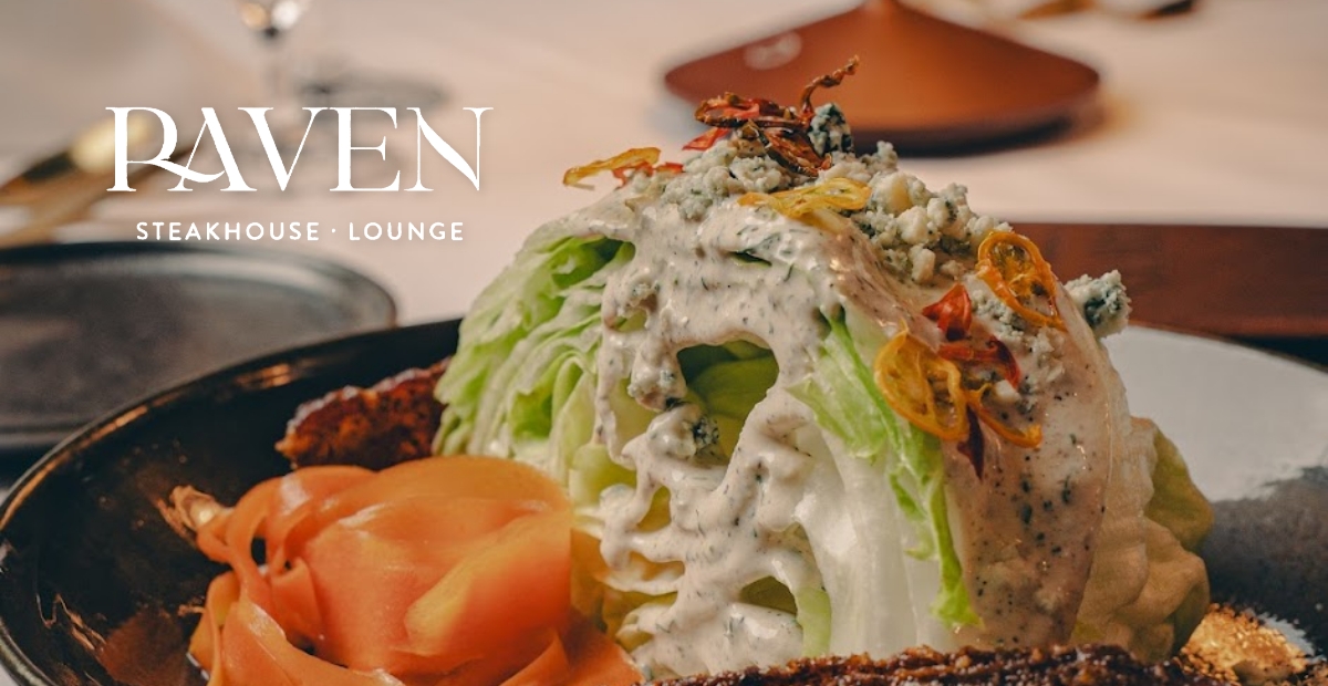 Raven Steakhouse & Lounge - Food Menu