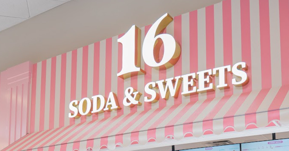 Sixteen Soda & Sweets - Food Menu