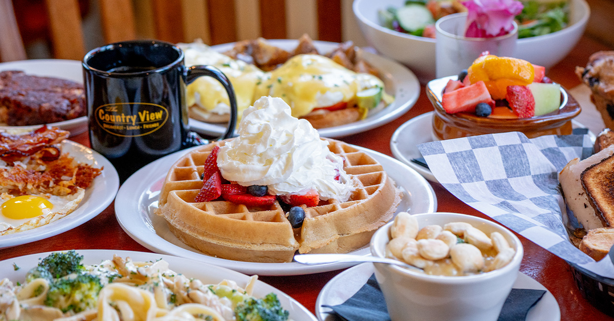 The Country View Restaurant - Food Menu