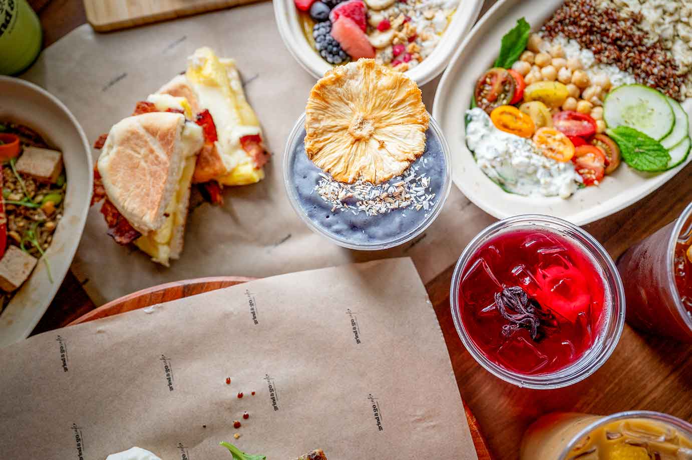 Grind and Go Cafe - Food Menu