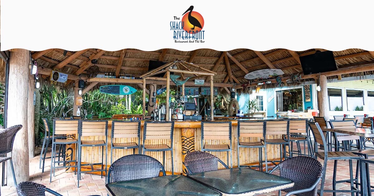 The Shack Riverfront Restaurant & Outback Tiki bar - About