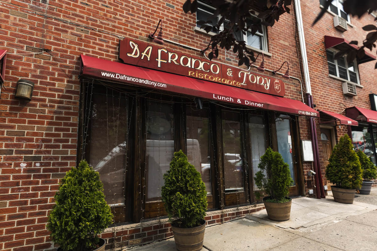 Da Franco & Tony Ristorante - Food Menu